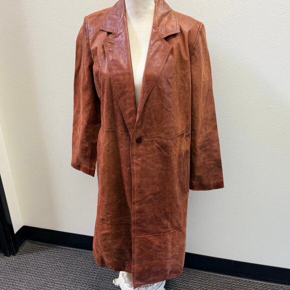 Express | Jackets & Coats | Vintage Express Womens Genuine Leather ...